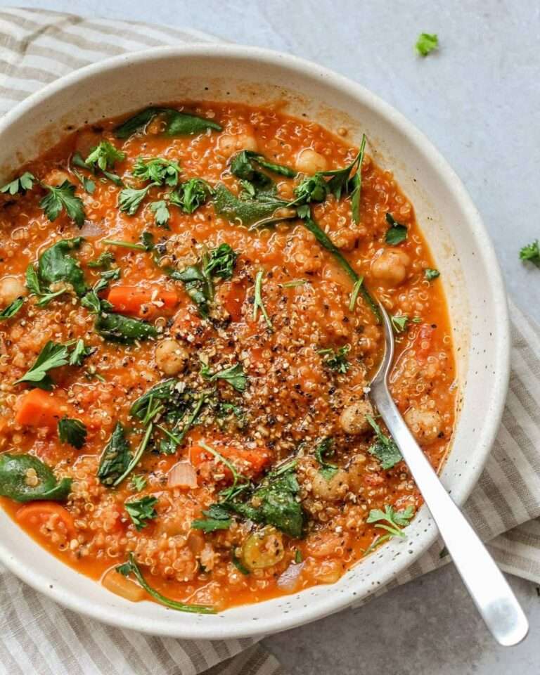 Creamy Quinoa Coconut Soup - GENMAG