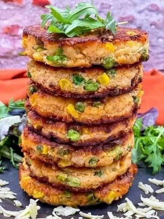 Crispy vegetable fritters - GENMAG