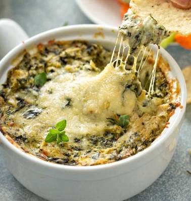 Creamy Vegan Spinach & Artichoke Dip - GENMAG