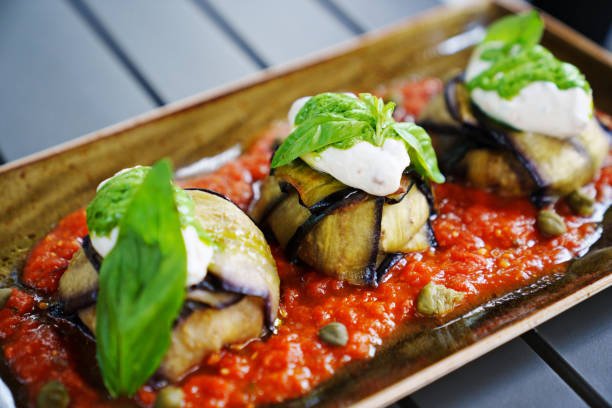 Vegan Eggplant Rolls - GENMAG