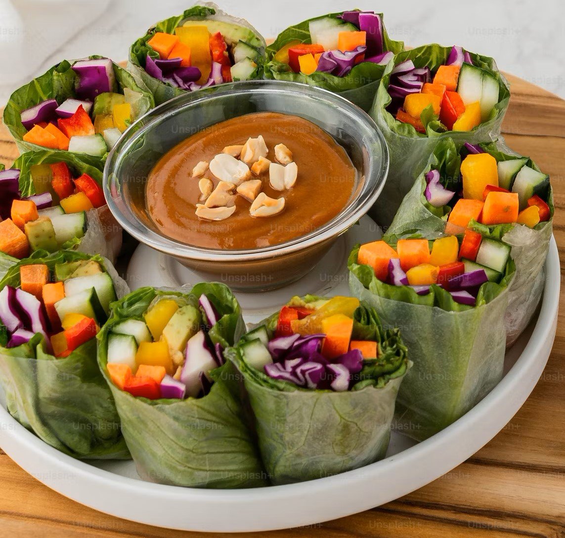 Fresh Vegan Spring Rolls - GENMAG