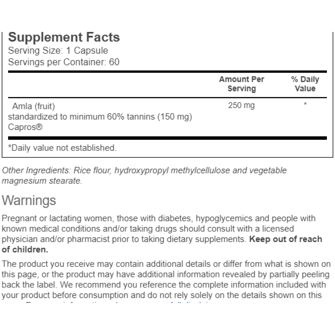 Root2 Capros® Amla (Indian Gooseberry) - GENMAG