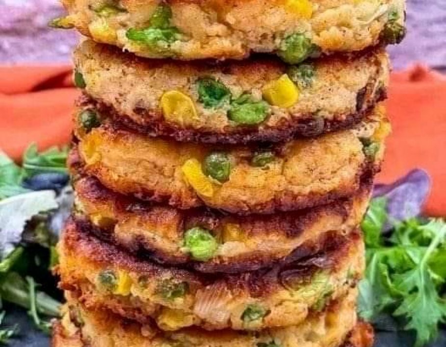 Crispy vegetable fritters - GENMAG